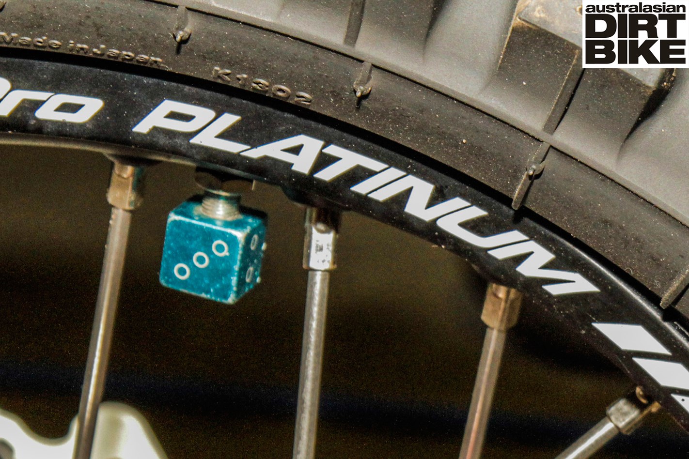 Pressing out wheel dents: How to (basic) - Australasian Dirt Bike Magazine