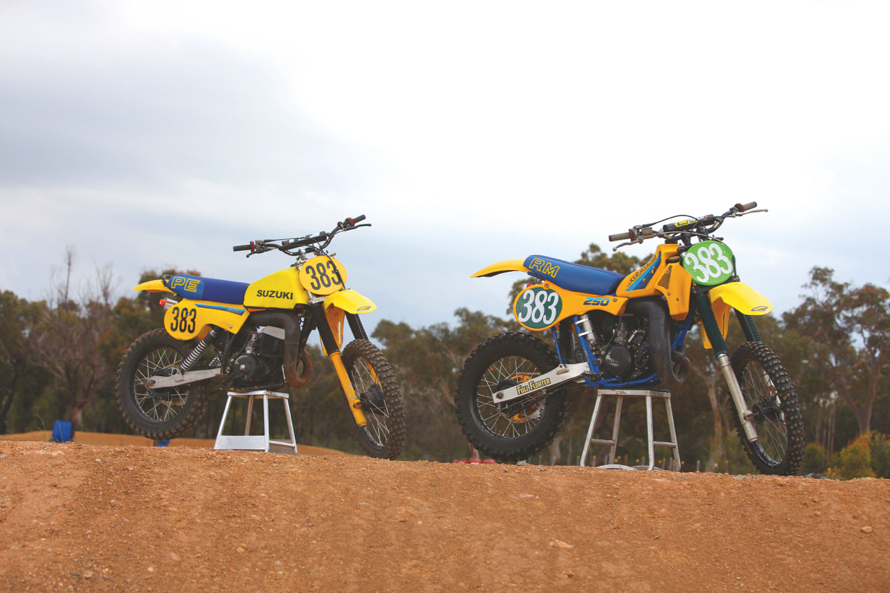 Suzuki PE400 vs RM250 - Australasian Dirt Bike Magazine