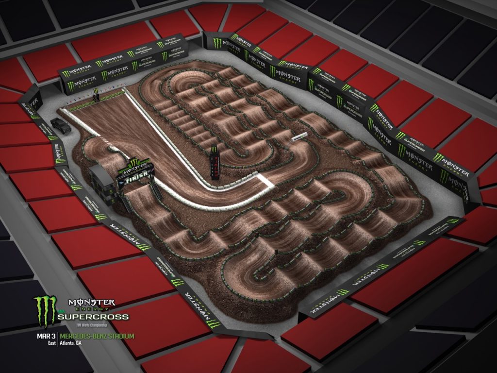 2018 AMA Supercross Track Maps - Australasian Dirt Bike Magazine