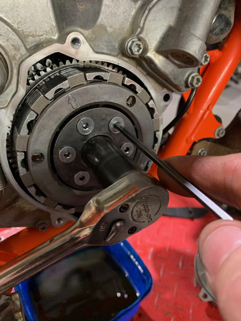 How to Change a KTM 65 SX Clutch - Australasian Dirt Bike Magazine