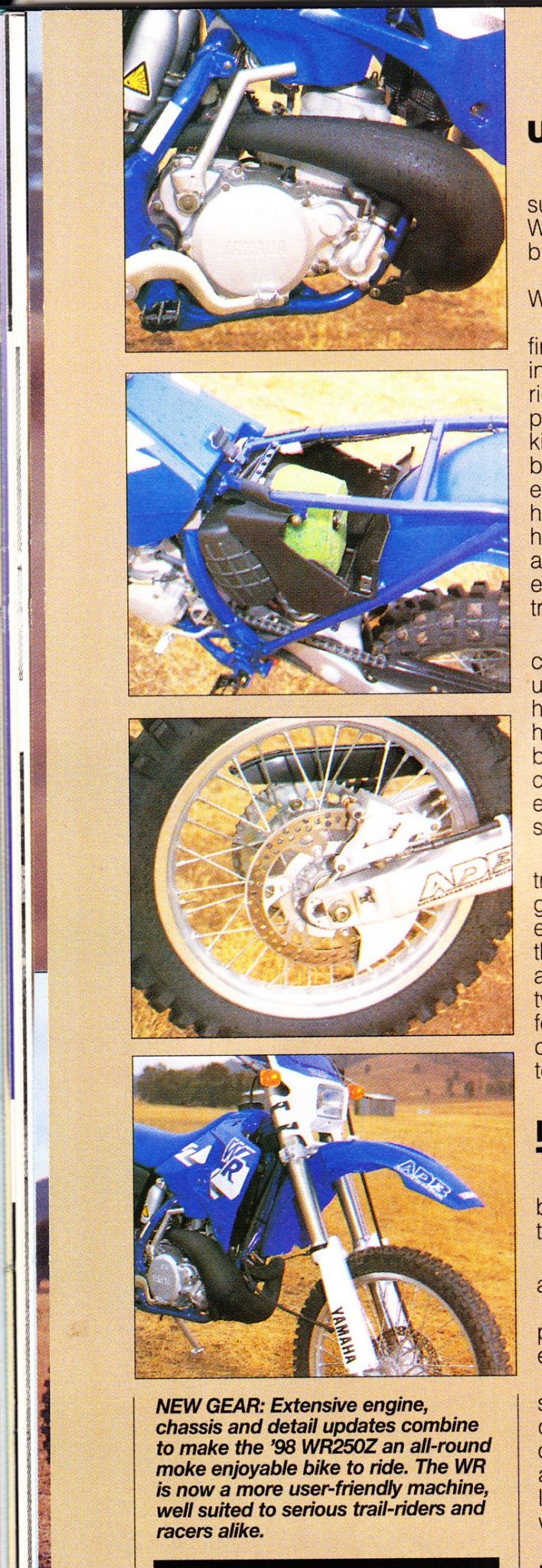 HERITAGE RIDE: 1998 Yamaha WR250Z - ADB Magazine