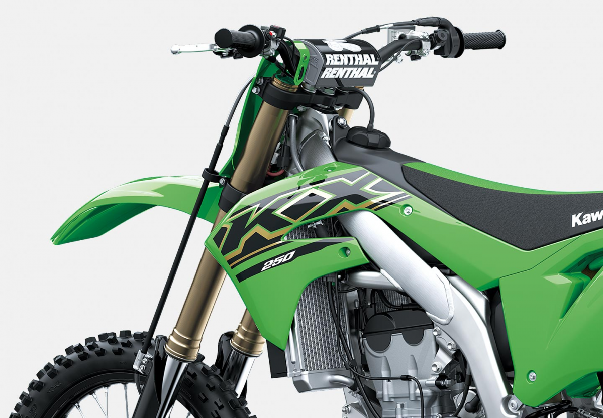 2021 KX250 goes electric and hydraulic!