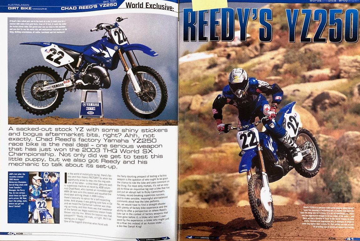 8 Best Chad Reed Race Bikes - Australasian Dirt Bike Magazine