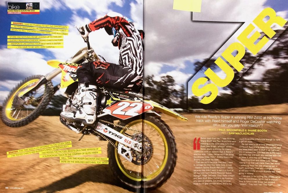 8 Best Chad Reed Race Bikes - Australasian Dirt Bike Magazine