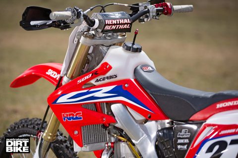 HONDA CR500 BUILD | EGO TAMER - Australasian Dirt Bike Magazine
