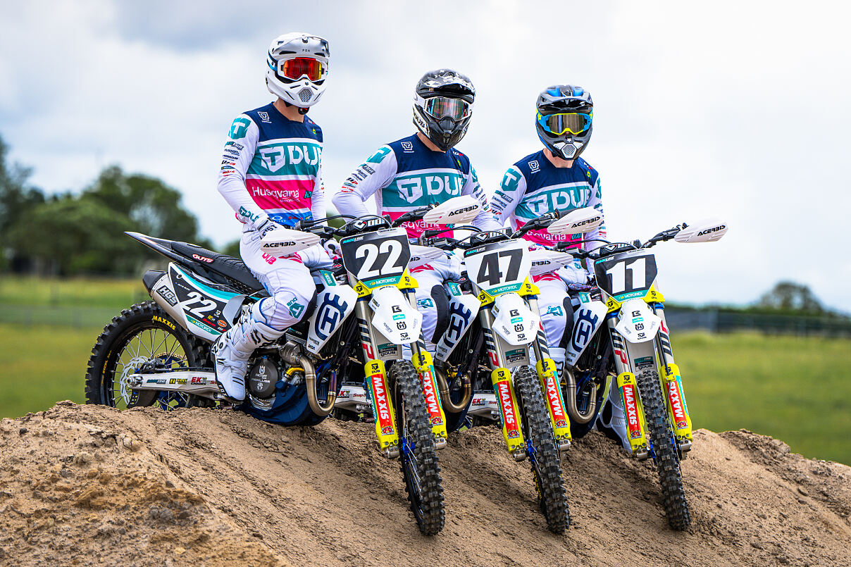 RACELINE HUSQVARNA RACING TEAM LAUNCHED! - Australasian Dirt Bike Magazine